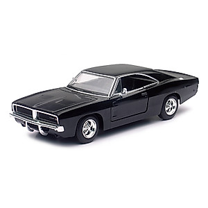 New Ray 1969 Dodge Charger R/T Black Muscle Car Collection 1/25 Diecast Model Car