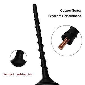 VOFONO Antenna for Dodge Ram 1500 2500 3500 2009-2023, Truck Dodge Ram 1500 Accessories, 7 Inch Short Dodge Ram 1500 Antenna Replacement Upgrade Car AM FM Recetion