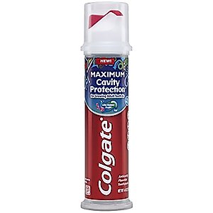 Colgate Kids Toothpaste Pump, Maximum Cavity Protection, 4.4 ounces (12 Pack)