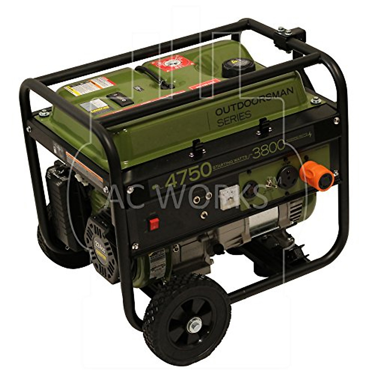 AC WORKS Generator to Transfer Switch L14-30 Inlet Box Adapter (L14-20 20Amp 4-Prong to L14-30 Compact)