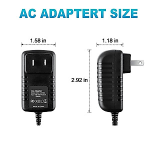 KONKIN BOO 4FT Cable AC Converter Adapter DC 3.5V 1A-2A 2000mA Power Supply Charger 5.5mm x 2.5mm 7W