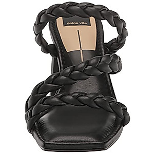 DOLCE VITA Women's Pang Heeled Sandal, Black Stella, 8.5