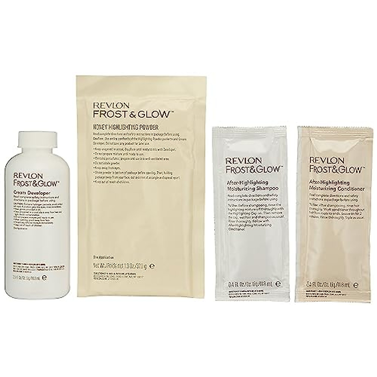 Revlon Permanent Hair Color, Permanent Hair Dye, Color Effects Highlighting Kit, Ammonia Free & Paraben Free, Platinum, 8 Oz, (Pack of 1)