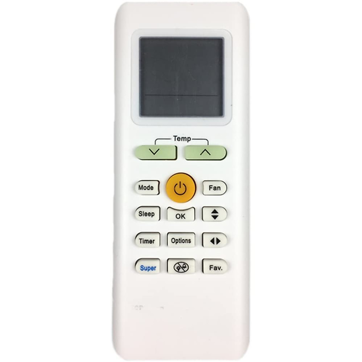 General Replacement Remote Control Fit for RG70A/BGEF RG70E/BGEF RG70C/BGEF RG70C1/BGEF RG70E1/BGE RG70E/BGE RG70C/BGE for for Midea Air Conditioner