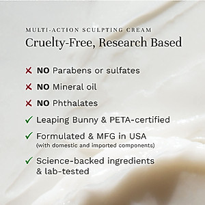 City Beauty Multi-Action Sculpting Cream - Lift & Tighten - Firming Cream for Loose, Sagging Skin - Solution for Jowls & Saggy Jawline - Cruelty-Free Skin Care