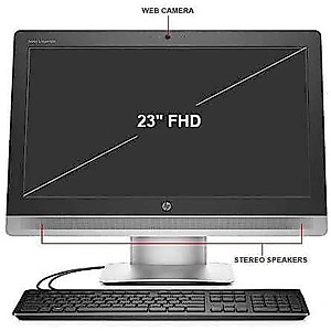 HP EliteOne 800 G2 Non Touch 23 FHD All in One PC - Intel Core i5-6500 3.2GHz 16GB 1TB SSD Webcam WiFi Windows 10 Pro NO CDROM (Renewed)