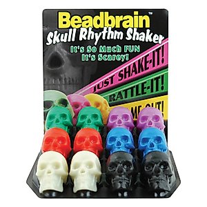 Beadbrain BB12G-BC Skull Rhythm Shaker