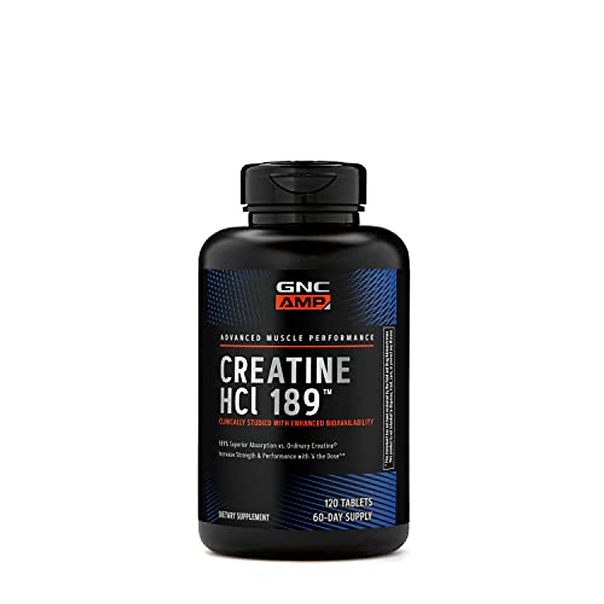 GNC AMP HCl 189, 120 Tablets