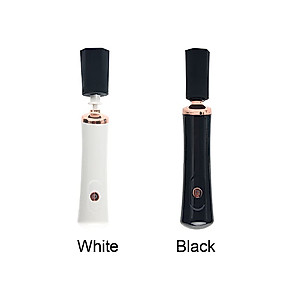 CALIDAKA Electric Eyelash Shaker, Waterproof Eyelash Glue Mixer, Electric Eyelash Glue Shaker Nail Polish Shaking Machine, Eyelash Glue Decanter for Fake Eyelash Grafting Extension, White