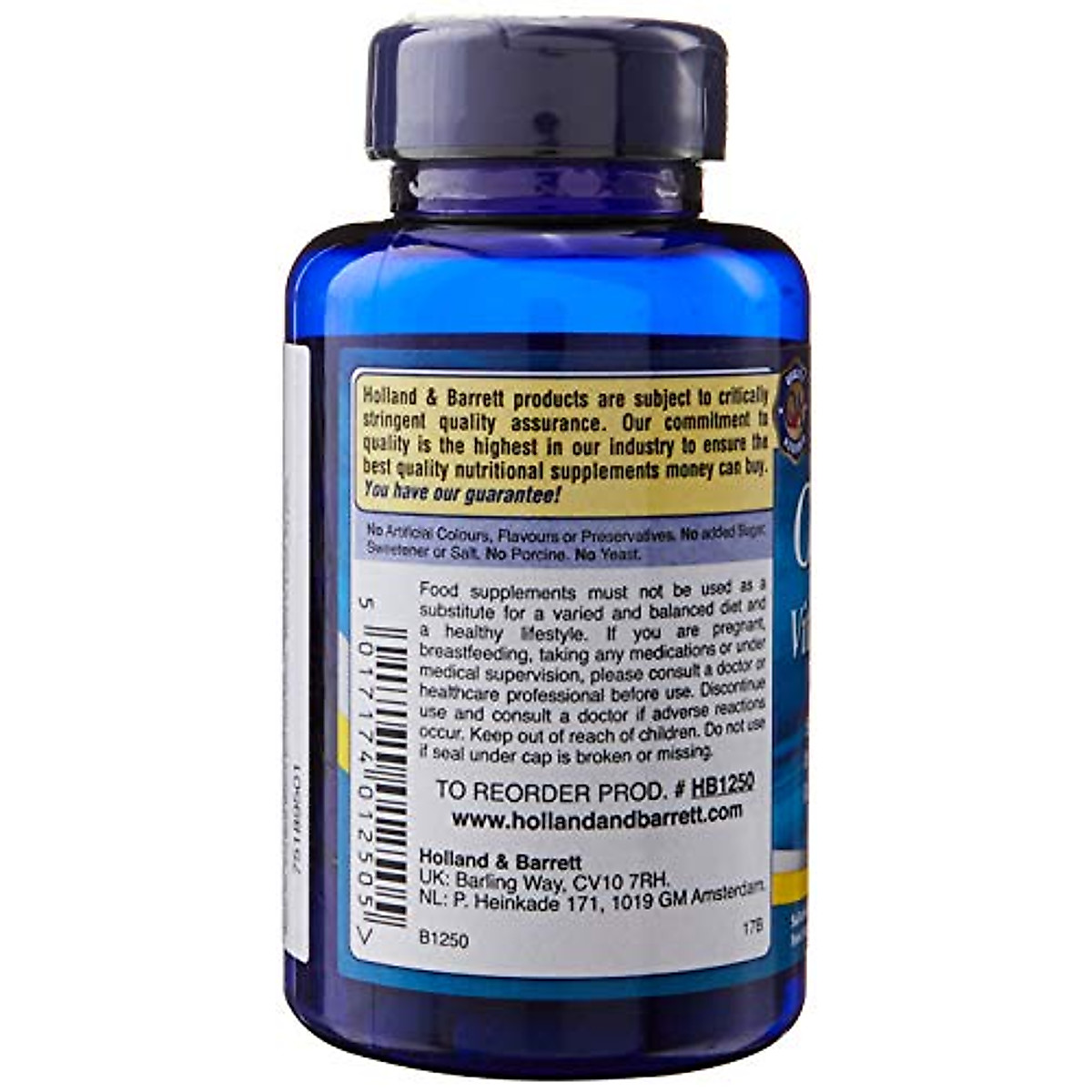 Complete B Vitamin B-Complex 100 Easy to Swallow Coated caplets