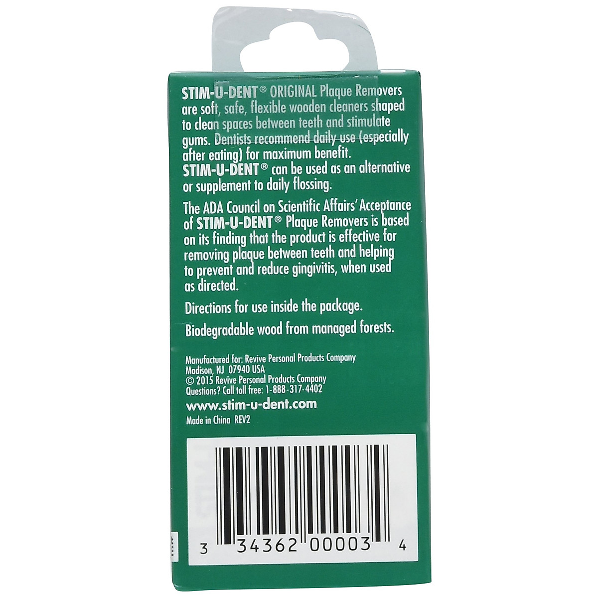 STIM-U-DENT Mint 9245 100 Pack of 3