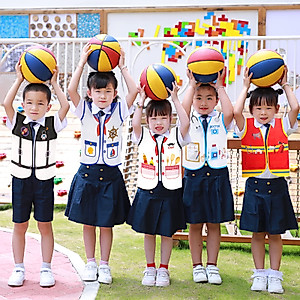 10 Pcs Community Helper Dress Up Vest Boys Dress Up Clothes Vest Career Cosplay Occupation Pretend Play Costume for Career Day Costume