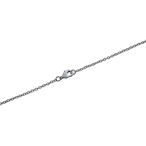 Amazon Essentials Sterling Silver Multi-Colored Pressed Flower Heart Pendant Necklace, 16" (previously Amazon Collection)