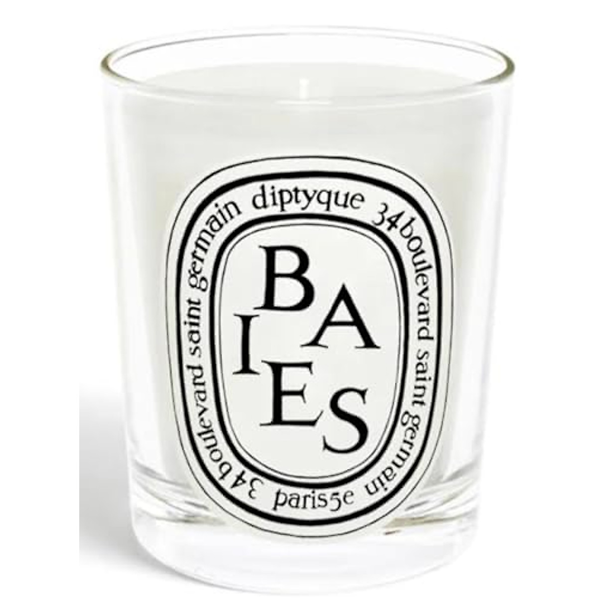Diptyque Baies Roses Figuier Mimosa & Tubereuse 5 Piece Scented Candle Gift Set 35 Grams Each Limited Edition, White