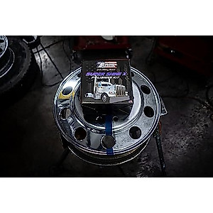 ZEPHYR CUSTOM POLISHING PRODUCTS Super Shine X Aluminum Polishing Kit with Buffing Pads and Polishing Compound, for Big Rigs, Pontoons, and Aluminum Wheels