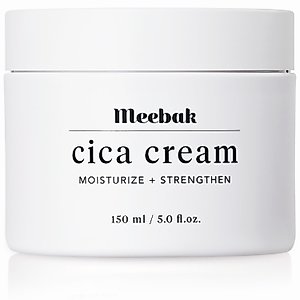 Meebak Cica Korean Face Moisturizer 5 fl oz for Women, Anti-Aging, Neck, Chest, Day and Night Cream