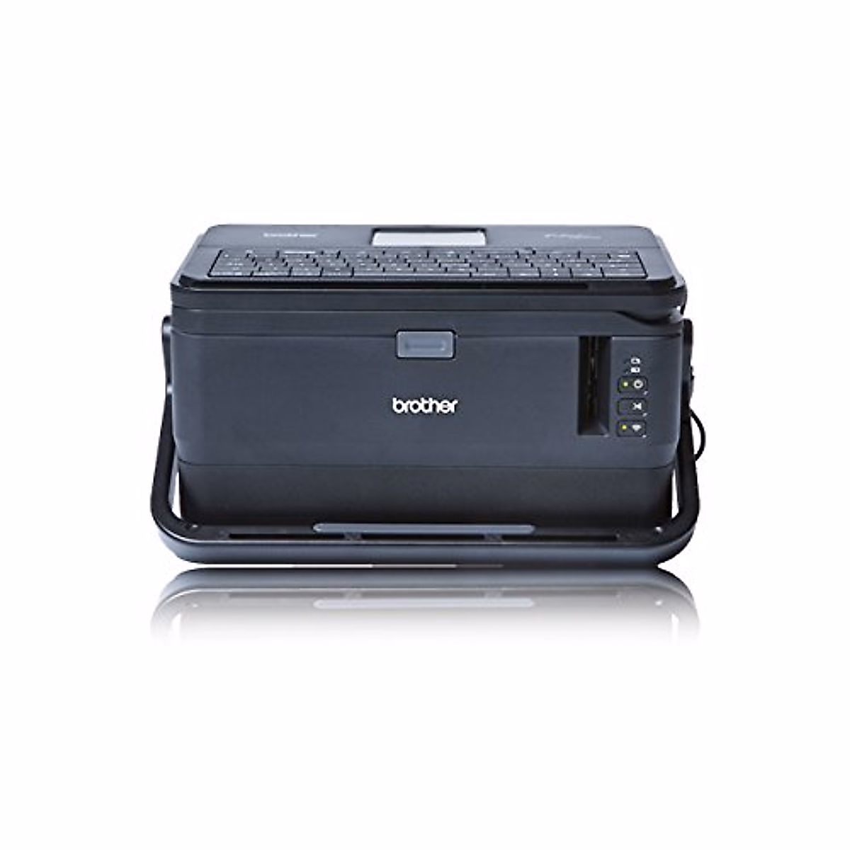 Brother P-touch Label Maker, Commercial/Lite Industrial Portable Labeler, PTD800W, Wi-Fi-Mobile-PC Connectivity, Extra-Wide Multi-Line Labeling, Links to Excel, Black