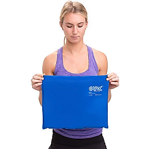 Chattanooga ColPac Reusable Gel Ice Pack Cold Therapy for Knee, Arm, Elbow, Shoulder, Back for Aches, Swelling, Bruises, Sprains, Inflammation (11"x14") - Blue