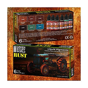 Green Stuff World: Liquid Pigments Set - Rust