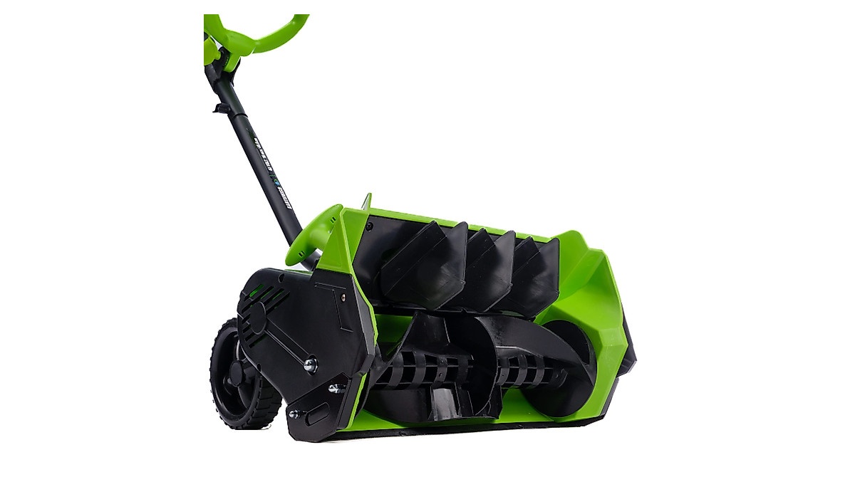 Earthwise 2 x 20V Cordless Snow Thrower with Batteries and Charger