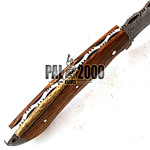 BOW-9789 Handmade Damascus Steel 5 Inch Knife