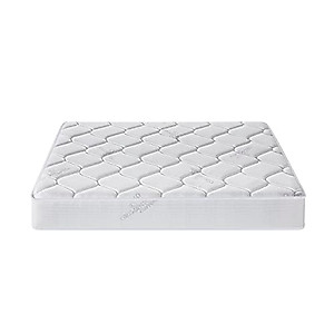 Full Size Mattress - 10 Inch Cool Memory Foam & Spring Hybrid Mattress with Breathable Cover - Comfort Tight Top - Rolled in a Box - Oliver & Smith