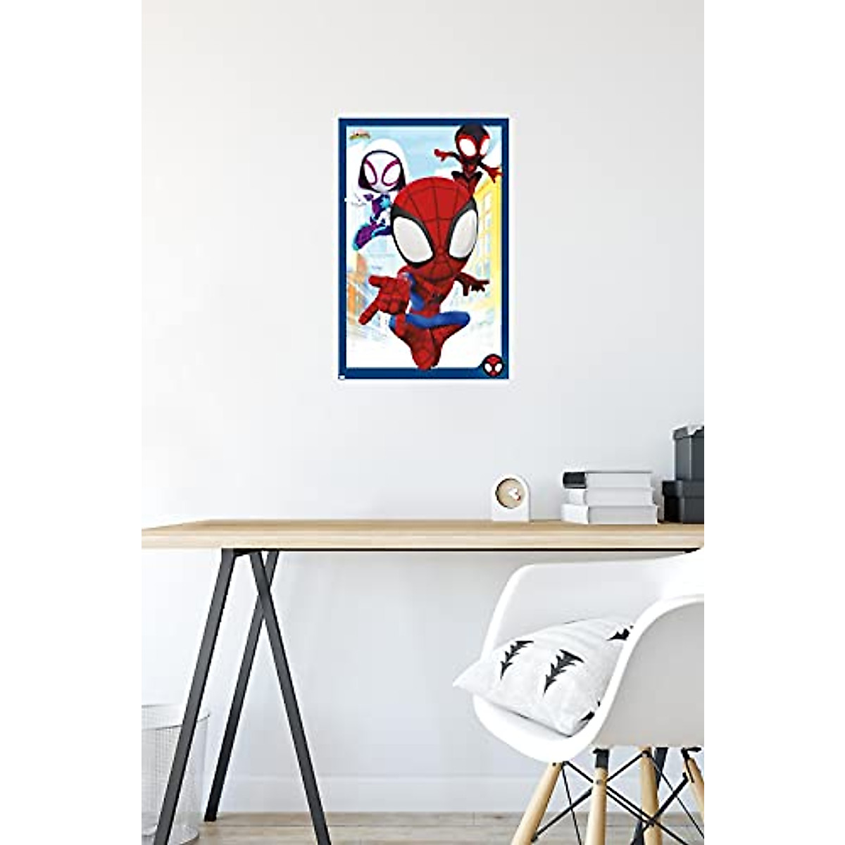 Trends International Marvel Spidey and His Amazing Friends-Group Wall Poster, 14.725" x 22.375", Premium Unframed Version