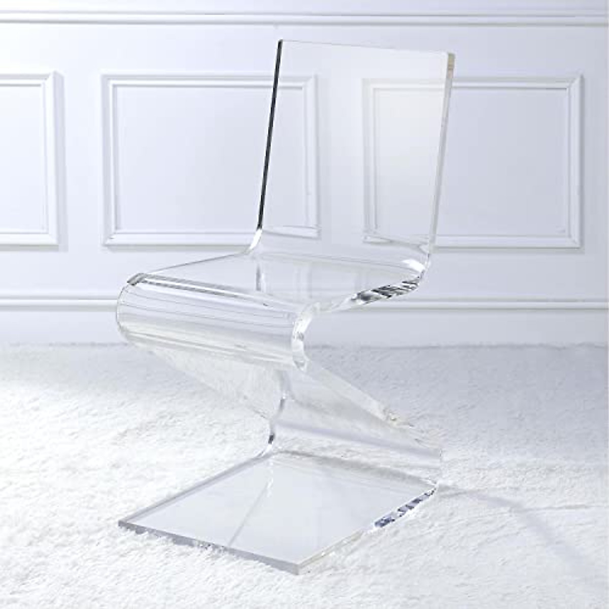 Picket House Furnishings Peek Acrylic Z-Chair