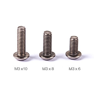 iFlight M3 Titanium Hex Allen Socket Button Head Screws Lot of 20pcs (M3 x 8mm)