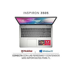 2021 Dell Inspiron 15 3505 Laptop Computer 15.6” HD Narrow Border Display AMD Ryzen 3 3250U Processor 8GB RAM 128GB SSD HDMI Wifi5 MaxxAudio Win10