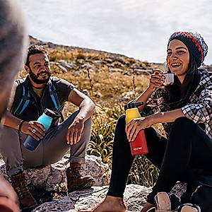 VeeFine Insulated Water Bottle Dishwasher Safe Metal Water Bottle BPA-Free Stainless Steel Water Bottles 20/32/40oz Reusable Thermos for Hiking Camping and School