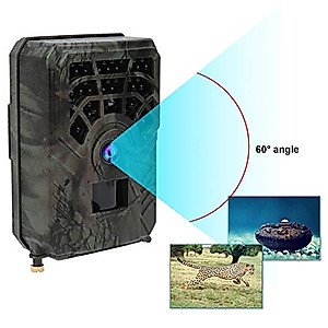 AOER High Definition Hunting Camera, PR300C Can Be Fixed to The Trunk by Fixing Strap It Infrared Camera for Outdoor