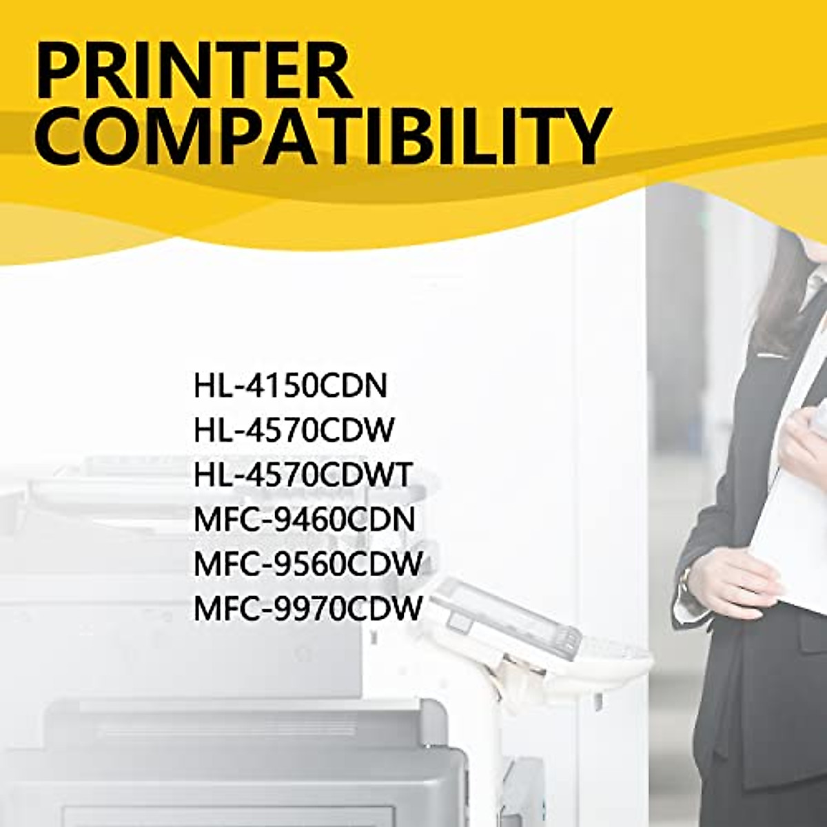 ZHANBO BU300CL Belt Unit BU-300CL Compatible with Brother Bu300cl Belt Unit Brother MFC-9460CDN MFC-9560CDW MFC-9970CDW HL-4150CDN HL-4570CDW HL-4570CDWT Printers 1 Pack 50000 Pages