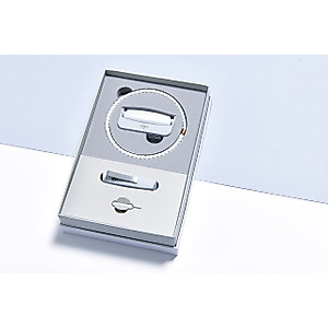 Airvida M1 Ionic Wearable Air Purifier (White) – Up to 99% Pollutant Removal Rate, Stylish & Lightweight with 3 Modes, Titanium Necklace & Clip, Silent Operation, 20g