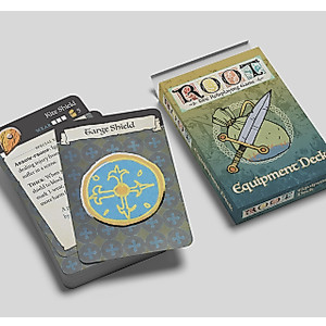 Magpie Games Root: The Roleplaying Game Equipment Deck Expansion, 55 Cards, Weapons, Equipment with Stats, Traits, Fantasy Adventure RPG Game, Adults, Teens Ages 14+, Original Art by Kyle Ferrin