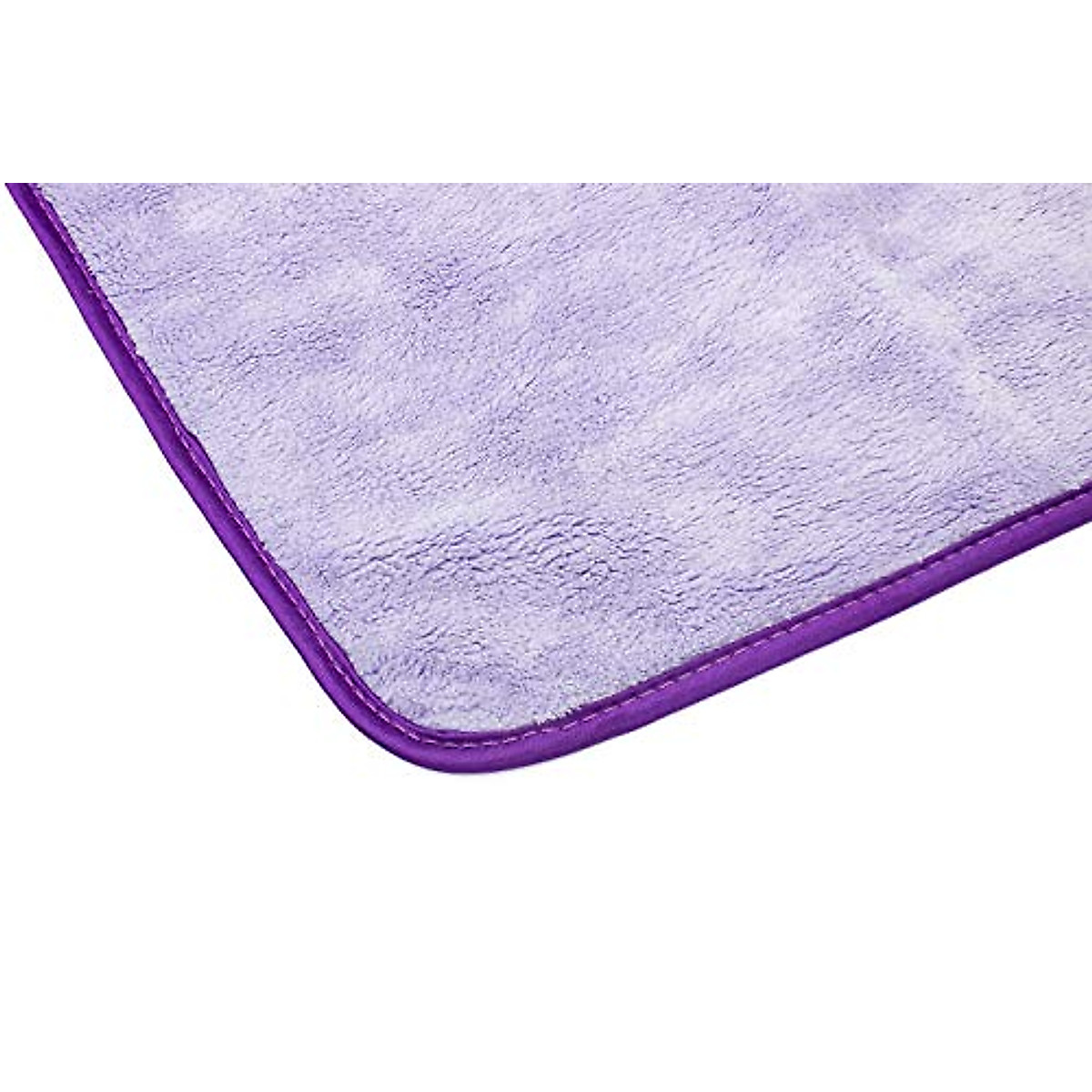 The Rag Company - Minx Royale - Professional Microfiber Detailing Towels, Premium 70/30 Blend, Super Plush, Rinseless & Waterless Wash, Buffing & Polishing, 400gsm, 16in x 16in, Lavender (6-Pack)