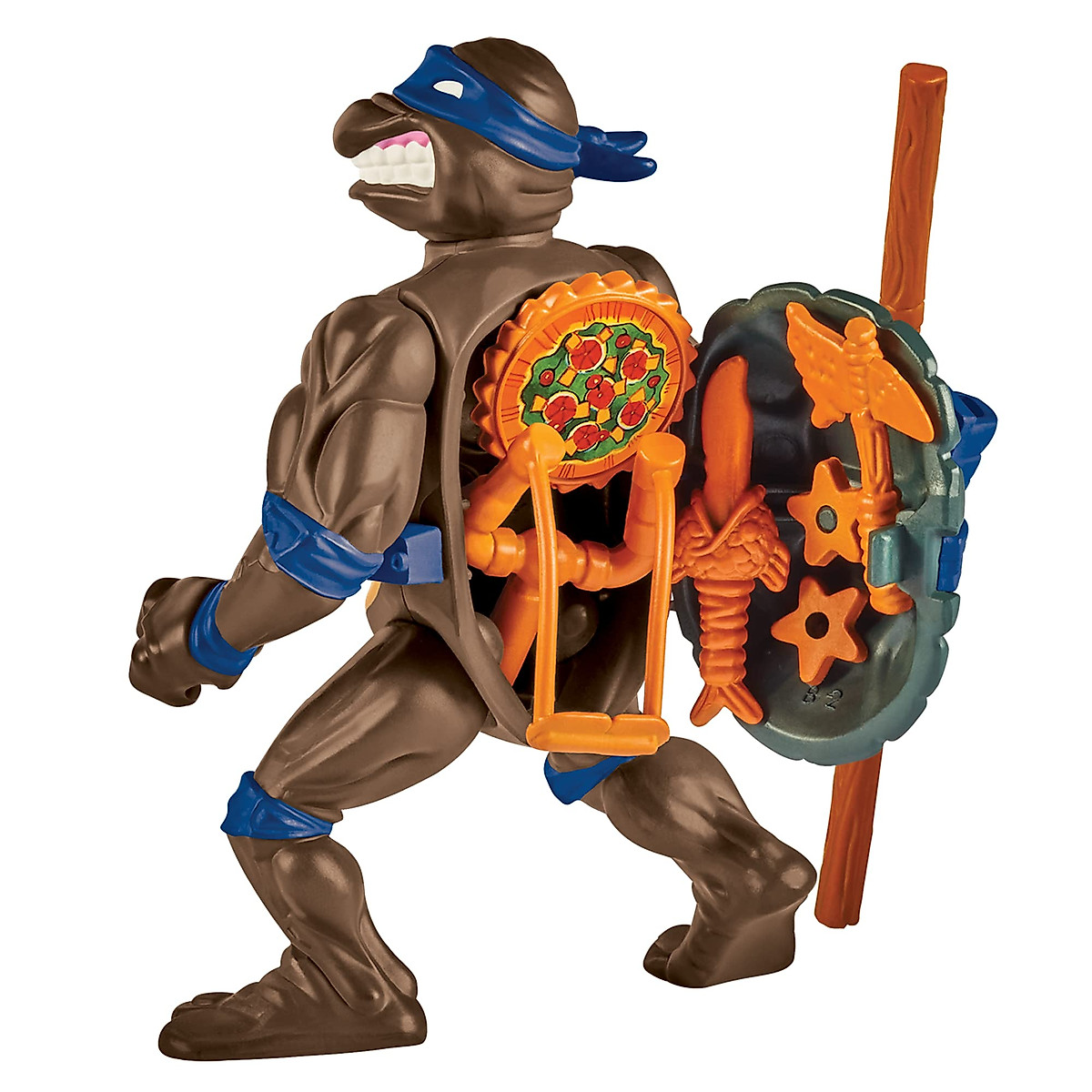 Teenage Mutant Ninja Turtles: 4” Original Classic Storage Shell Donatello Basic Figure by Playmates Toys