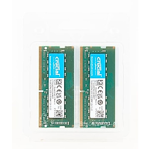 Crucial RAM 32GB Kit (2x16GB) DDR4 3200MHz CL22 (or 2933MHz or 2666MHz) Laptop Memory CT2K16G4SFRA32A