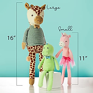 Stephen Joseph, Stuffed Animal Toy 16 inches, Large Super Soft Plush Doll, Toys for Baby, Toddler, Kids, Bella Bunny