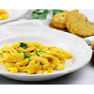 Miracle Noodle Fettuccine Shirataki Noodles - Plant Based Konjac Noodles Fettucine, Keto Fettuccine, Vegan, Gluten-Free, Low Carb Pasta, Low Calorie Pasta, Non-GMO, Soy Free, Paleo - 7 Oz, 6-Pack