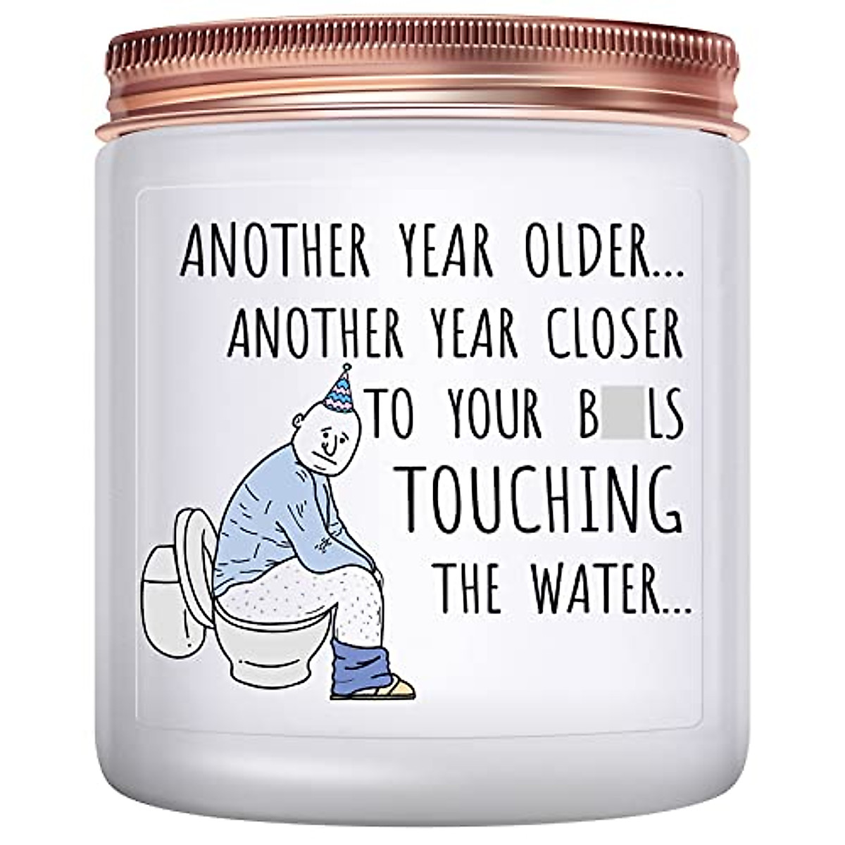 30th 40th 50th 60th Birthday Day Gifts for Men Funny Birthday Present Gifts Brother Son Husband Boyfriend Naughty Gifts for Him, Black Cedarwood & Juniper Scented Candles