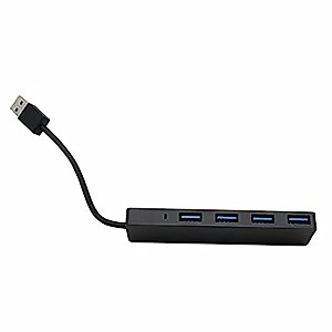 Great! USB 3.0 Hub 4-Port Adapter for Charger Data Slim Super Speed PC for Mac Laptop Desktop