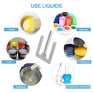 YUCHENGTECH Anchor Paddle Stirring Rod Stainless Steel Stirrer Stirring Paddle Electric Overhead Stirring Rod Stainless Steel Stirrer (L 300mm Paddle Width 60mm)