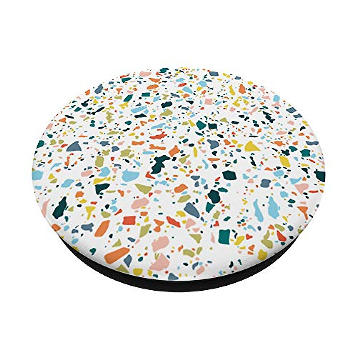 Sassy Southern Charm & Grace Cute Fun & Wild Color Speckle Pattern on Black PopSockets Stand for Sma