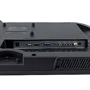 RecPro RV HD Ready 24 Inch 12V DC RV LED TV with Integrated HDTV (ATSC) Tuner, HD Ready (1080p, 720p, 480p), 1920 x 1080 Full HD, Dual Function Wireless Remote Control, Black