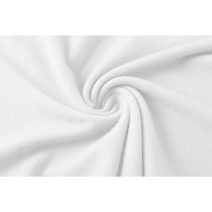 Women's Long Sleeve V Neck Sweater, Soft Pullover Knit Tops, X01 V Neck White, Small