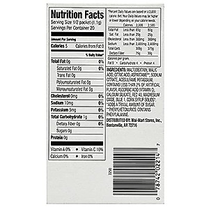 Great Value: Grape Drink Mix, .78 Oz (Pack of 6)