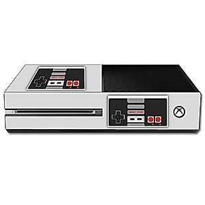 MightySkins Skin Compatible with Microsoft Xbox One - Retro Gamer 3 | Protective, Durable, and Unique Vinyl Decal wrap Cover | Easy to Apply, Remove, and Change Styles | Made in The USA