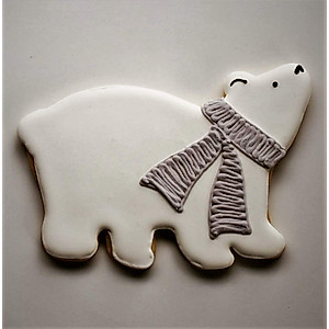 Polar Bear Cookie Cutter 5.75" Made in USA by Ann Clark