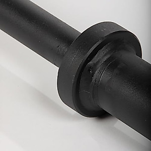 Titan Fitness Seal Row Bar v2, 28MM Medium Diamond Knurling Olympic Bar, Rated 700 LB, Home Gym Strength Training Bar Seal Row or Bench Pull Movements